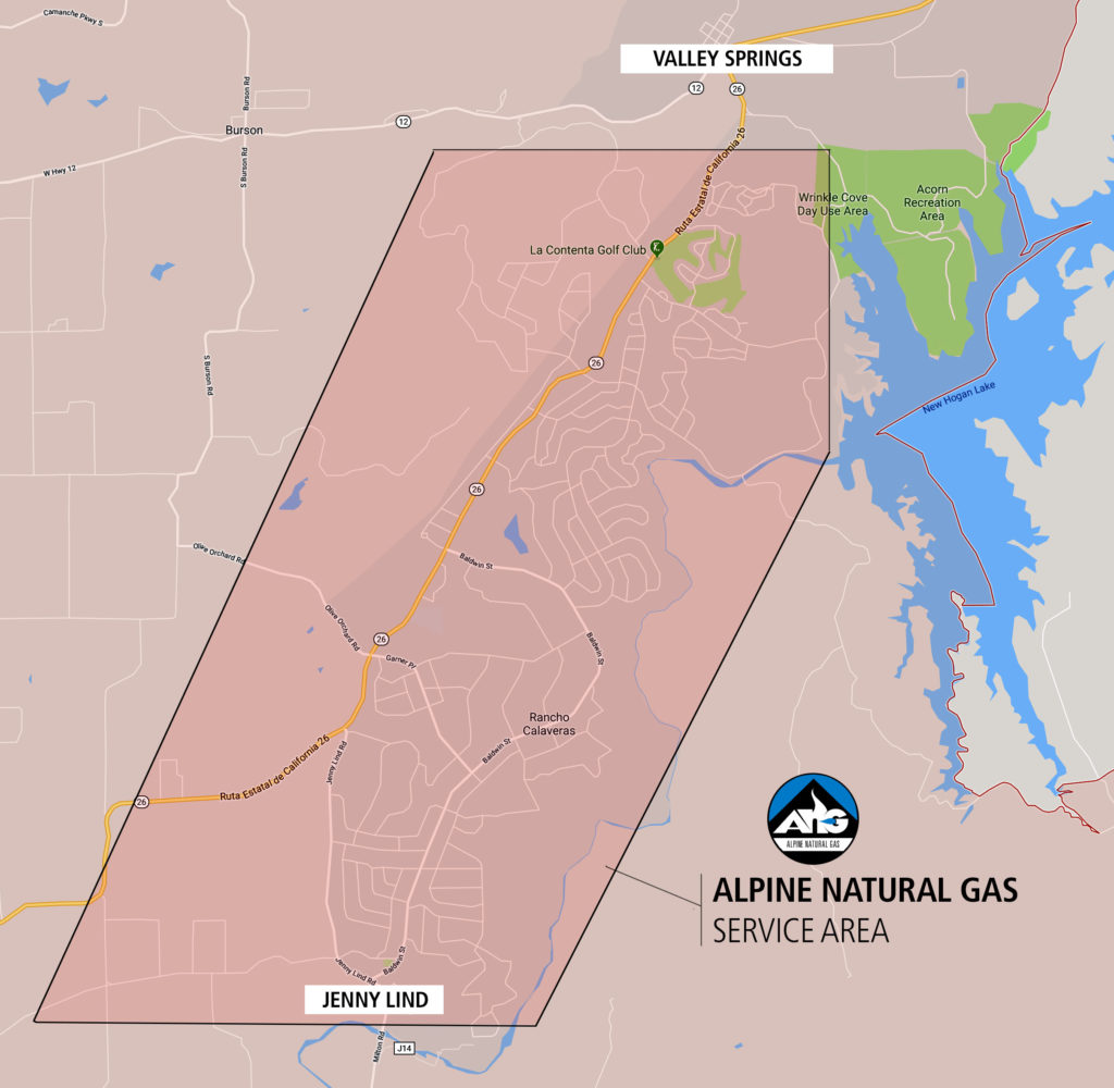 COVERAGE AREA | www.alpinenaturalgas.com